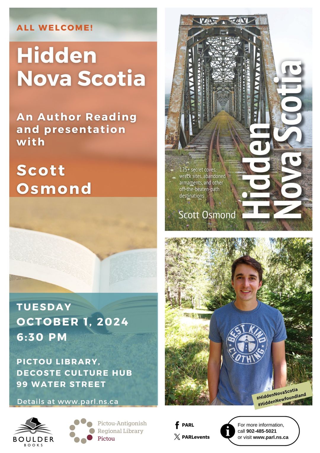 Scott Osmond presents "Hidden Nova Scotia" at Pictou-Antigonish ...